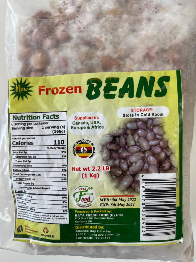 FROZEN BEANS - MamaHono